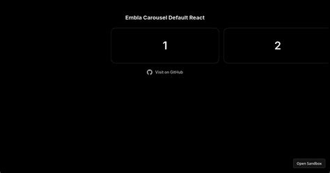 Embla Carousel Default React Forked Codesandbox