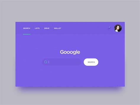 Dribbble Header Navigation Png By Goutham Rajan