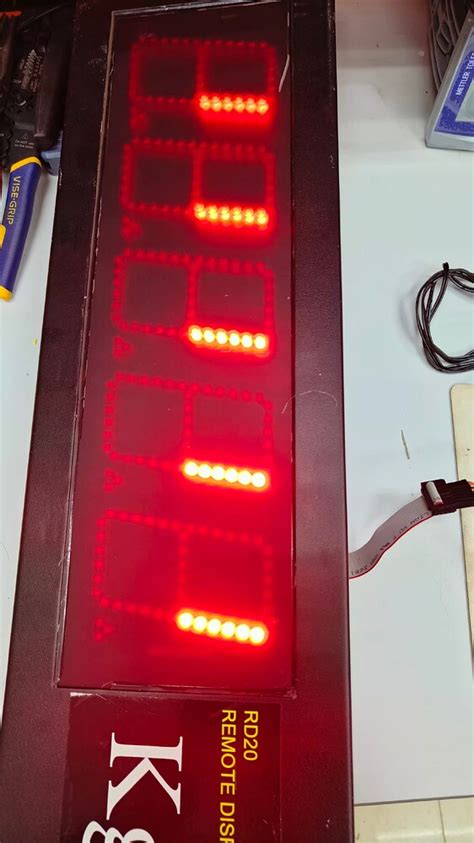Extracting Serial Data And Display To 5digit 7segment General