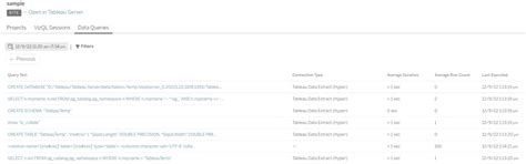 Tableau Resource Monitoring Tool のメニューを把握する Developersio