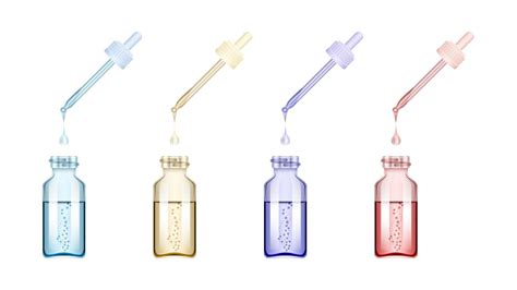 Serum Bottle With Pipette Isolated 2402273 Vector Art At Vecteezy