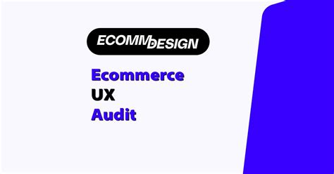 How To Run An Ecommerce Ux Audit And Make Your Website User Friendly