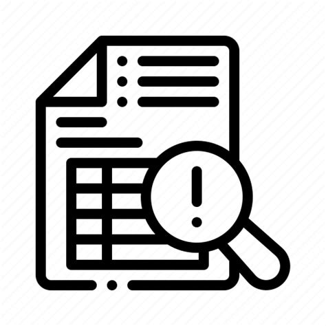 Search Problem Warning Files And Folders Alert Icon Download On