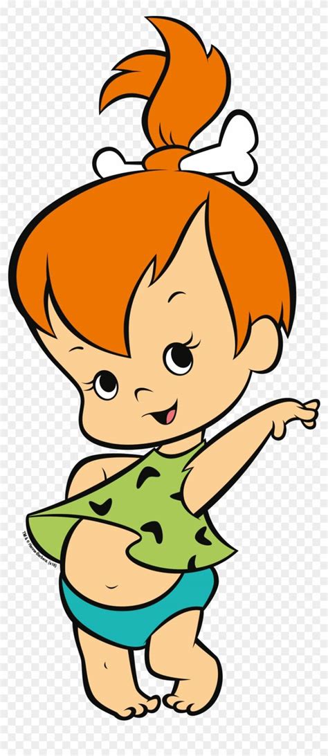 Fred And Wilma Flintstone Pebbles Flintstone Pebbles From The Flintstones Flintstone Cartoon