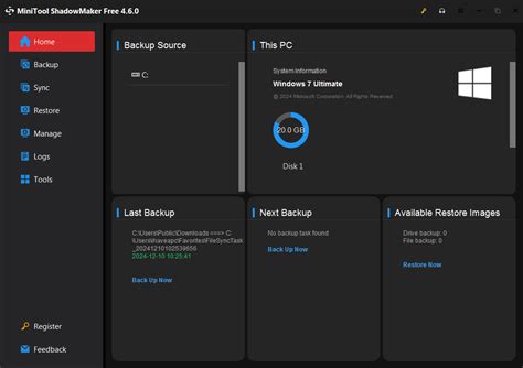 Easily Backup Pc Using Minitool Shadowmaker I Have A Pc