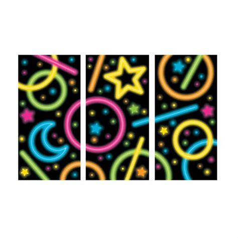 Neon Glow Party Backdrop Oriental Trading Glow Stick Crafts Glow