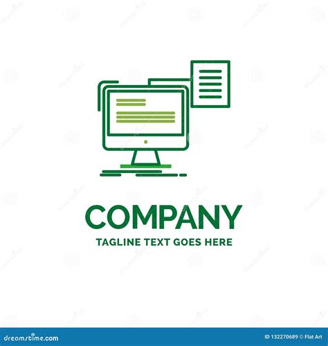 Resume Storage Print Cv Document Flat Business Logo Template Stock Vector Illustration Of