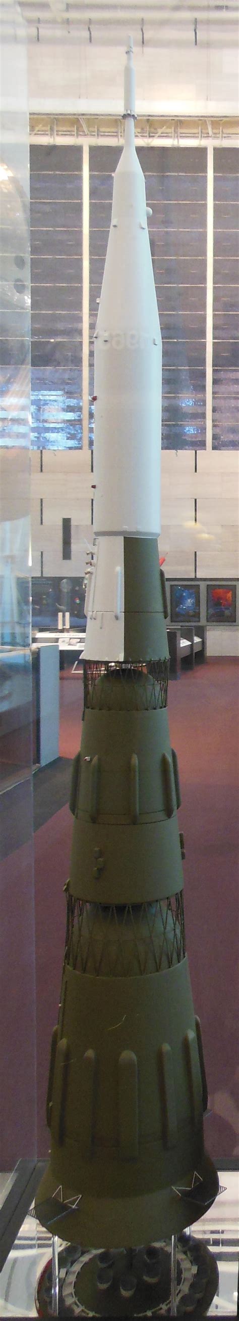 Soviet N1 Moon Rocket Model By Rlkitterman On Deviantart