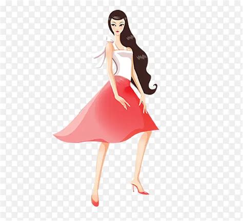 卡通年轻的女人PNG图片素材下载 图片编号qpakejmp 免抠素材网