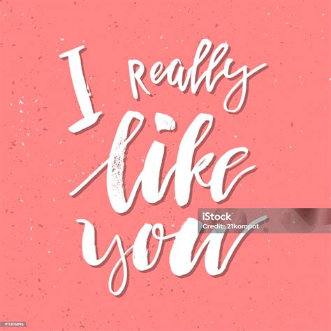난 정말 당신 같이영감 Valentines 날 로맨틱 인용 필기 인사말 포스터 T셔츠 지문 카드 배너에 대 한 좋은 벡터 글자입니다 디자인에 대 한 인쇄 상의 요소 0명에