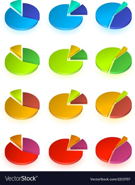 Vector Charts And Diagrams Set Different Charts Pie Chart Column Eroppa