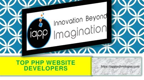 ppt php website developers powerpoint presentation free download