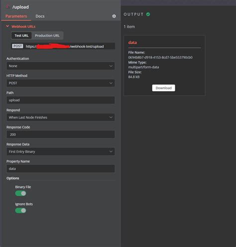 Simple File Upload Form Via Webhook Questions N8n Community