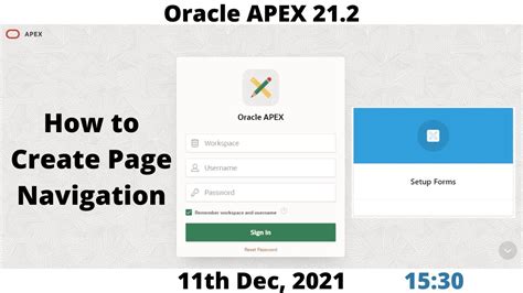 Oracle APEX Page Navigation YouTube