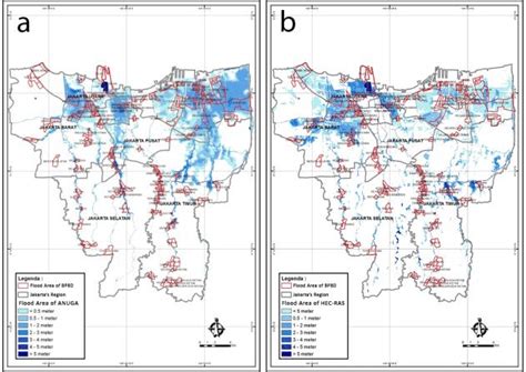 Jakarta Flood Area From BPBD S Report Red Polygon That Overlay Download Scientific