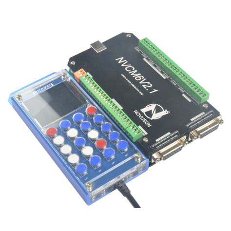 Nvcm6v21 Mach3 Usb Port 6 Axis Motion Controller Cnc Card Nvcm Board