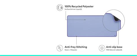 Amazon Com Logitech Desk Mat Studio Series Multifunctional Large Desk Pad Extended Mouse