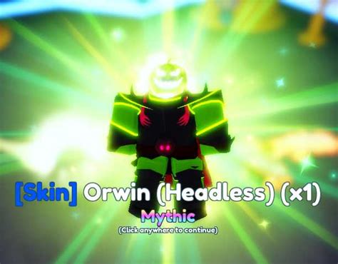 Anime Adventures [skin] Orwin Headless