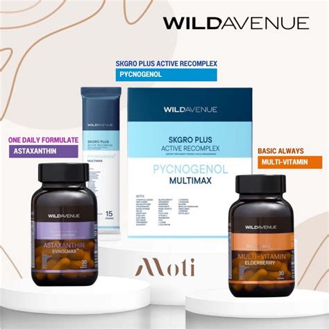 wild avenue one daily formulate skgro plus recomplex asic always