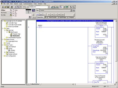 Rslogix 5000 Ladder Logic Example Integer Word To String