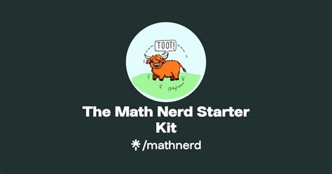 The Math Nerd Starter Kit Tiktok Linktree