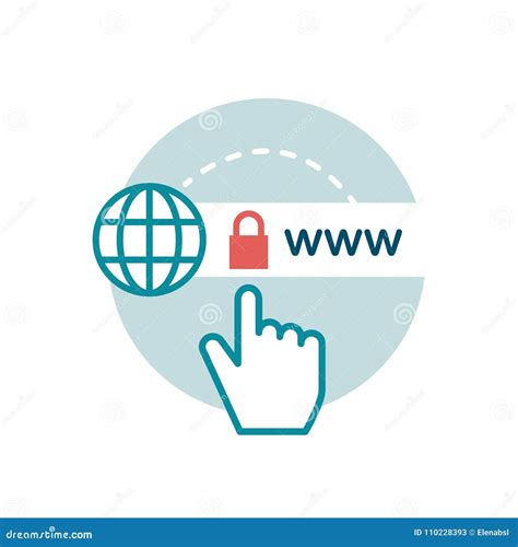 website encryption and certificate stock vector illustration of concept privacy 110228393