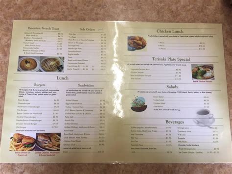 Menu At Cable Car Cafe South San Francisco