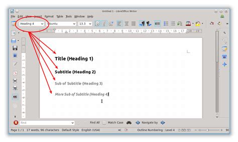 How To Make Automatic Table Of Contents In LibreOffice
