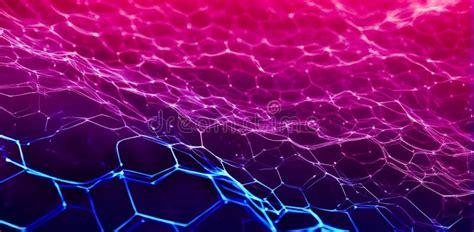Abstract Wavy Lines Neural Network Energy Flow Machine Learning
