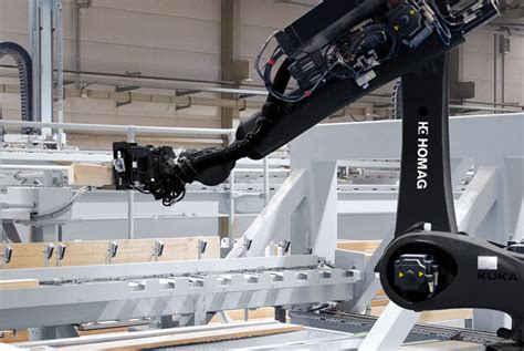 Homag Feedbot In Timber Frame Construction Electro Tech Machinery