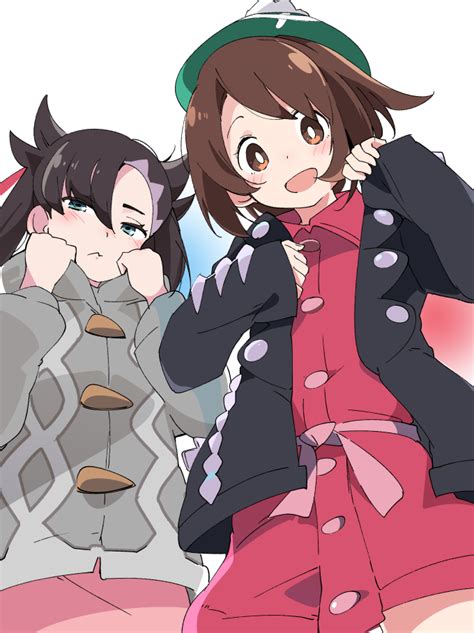 Marnie And Gloria Pokemon And More Drawn By Ixy Danbooru
