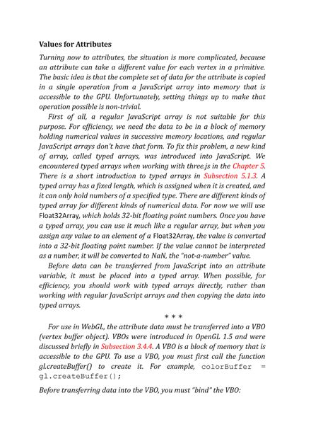 values for attributes values for attributes turning now to attributes
