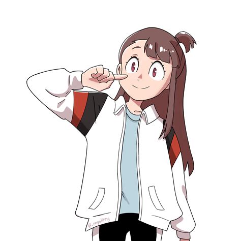 Akko Kagari From Little Witch Academia By Engelinng On Deviantart