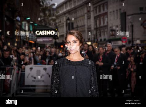 Ariane Labed Poses For Photographers Upon Arrival At The Premiere Of
