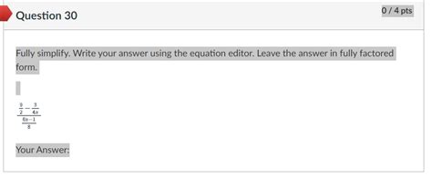 Solved Fully Simplify Write Your Answer Using The Equation