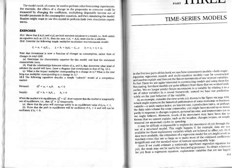 Econometric Models And Economic Forecasts Robert Pindyck Daniel Rubinfeld Z Lib The Model