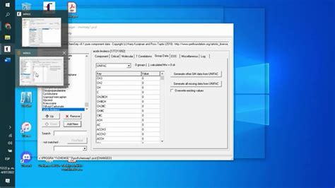 Agregando Componente En El Programa Chemsep YouTube