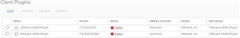 vsphere 7 0 3 error downloading plug in make sure that the url is reachable and the