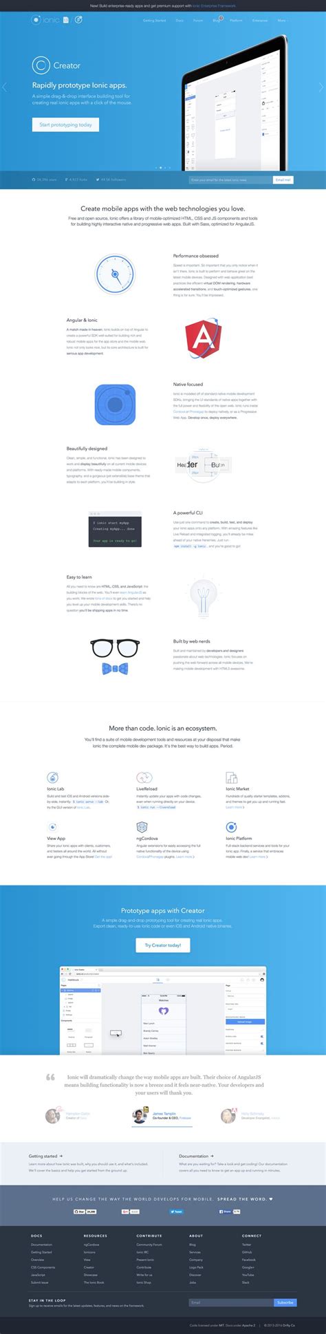 Ionic Advanced Html5 Hybrid Mobile App Framework Build An App Mobile