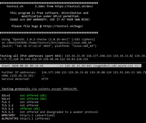 Tls10 Is Disabled In Server But Reported As Yes By Ssllabs · Issue 812 · Ssllabsssllabs