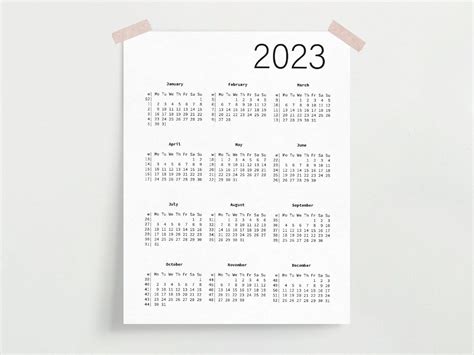 Yearly Calendar With Week Numbers Calendario Imprimible Calendario Anual Calendario