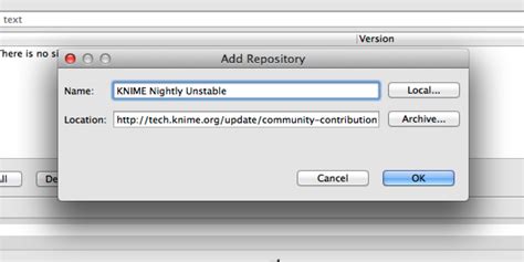 Creating Workflows With Knime — Seqan 142 Documentation