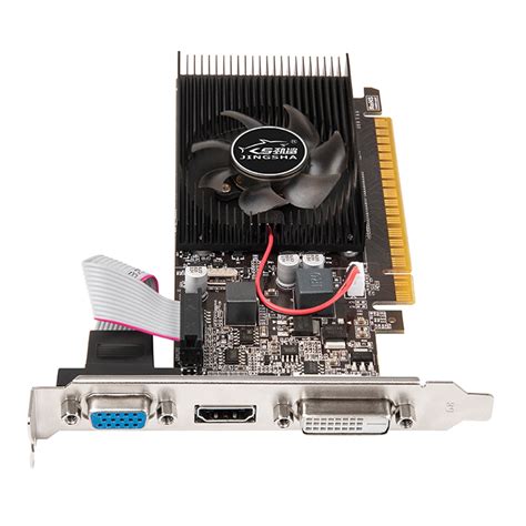 Walmeck JINGSHA GT610 Graphics Card 2GB DDR3 64bit VGA HD DVI Ports Walmart Com
