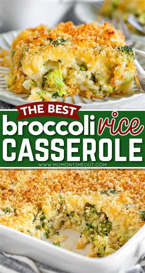 Cheesy Broccoli Rice Casserole Artofit