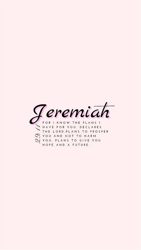 Jeremiah 2911 Phone Wallpaper