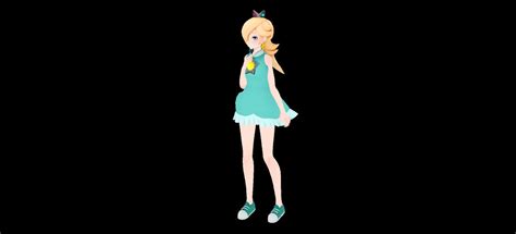 Mmd Tda Princess Rosalina Sport Dl By Toddynhoice On Deviantart