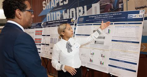 Gw Sparc Summer Program Wraps Up Summer Experience With Research Poster