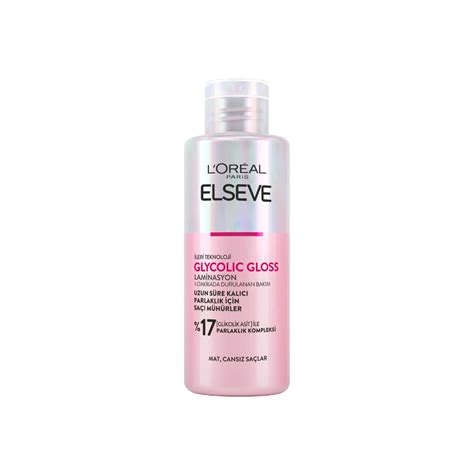 Loréal Paris Elseve Glycolic Gloss Laminasyon 5 Dakikada Durulanan