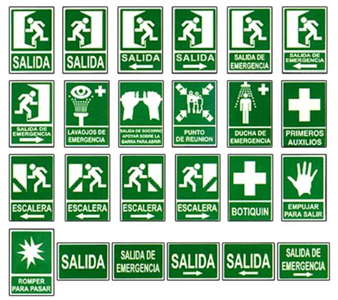 Señales De Seguridad En Caso De Sismo O Incendio Imagui