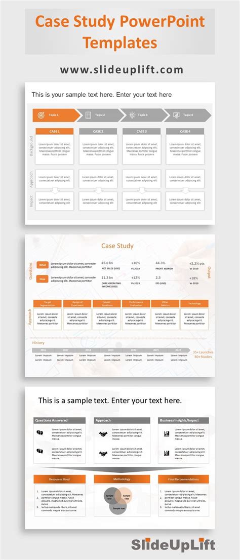 Case Study PowerPoint Template Case Study Case Study Template Case Presentation
